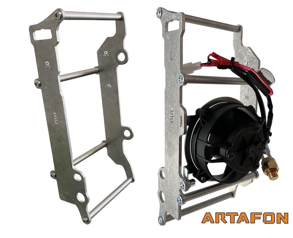 RG12 Fan Set – 2023-2020 2T BETA RR Radiator guards + Fan